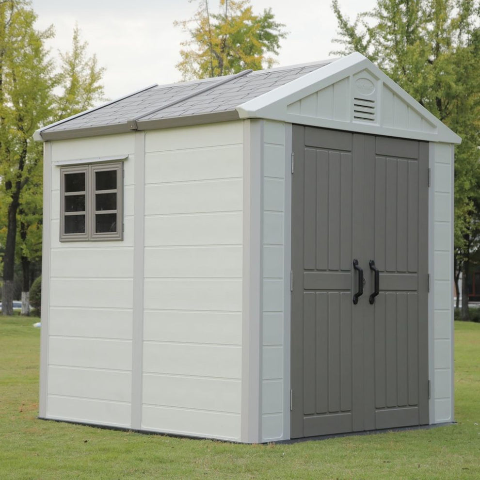 Eddie Outdoor Garden Shed (Extendable) Large Waterproof Storage Shed ...